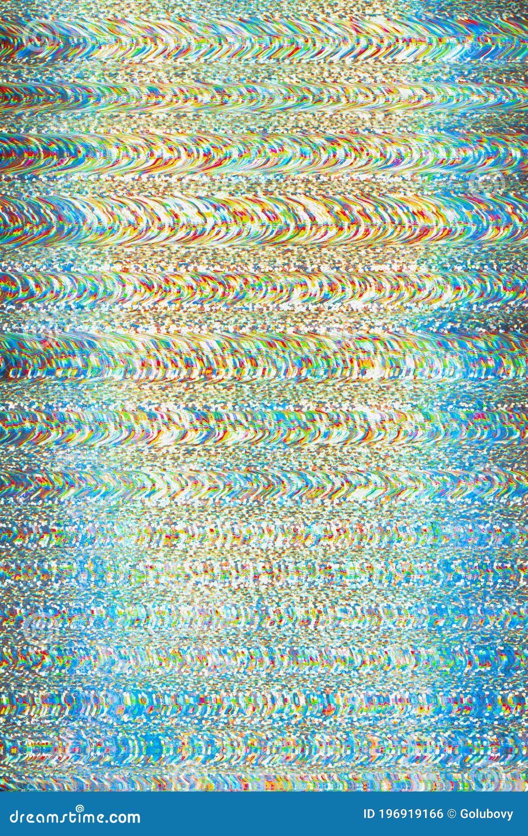 Colorful Glitch Background Distortion Noise Pixel Stock Illustration ...