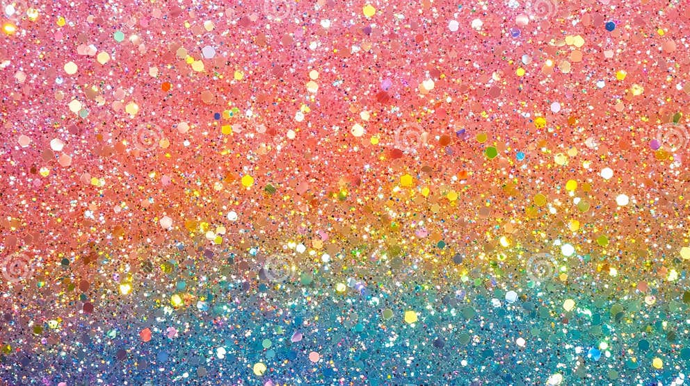 Colorful Glitter Texture Background Gradient Sparkle Stock Illustration ...