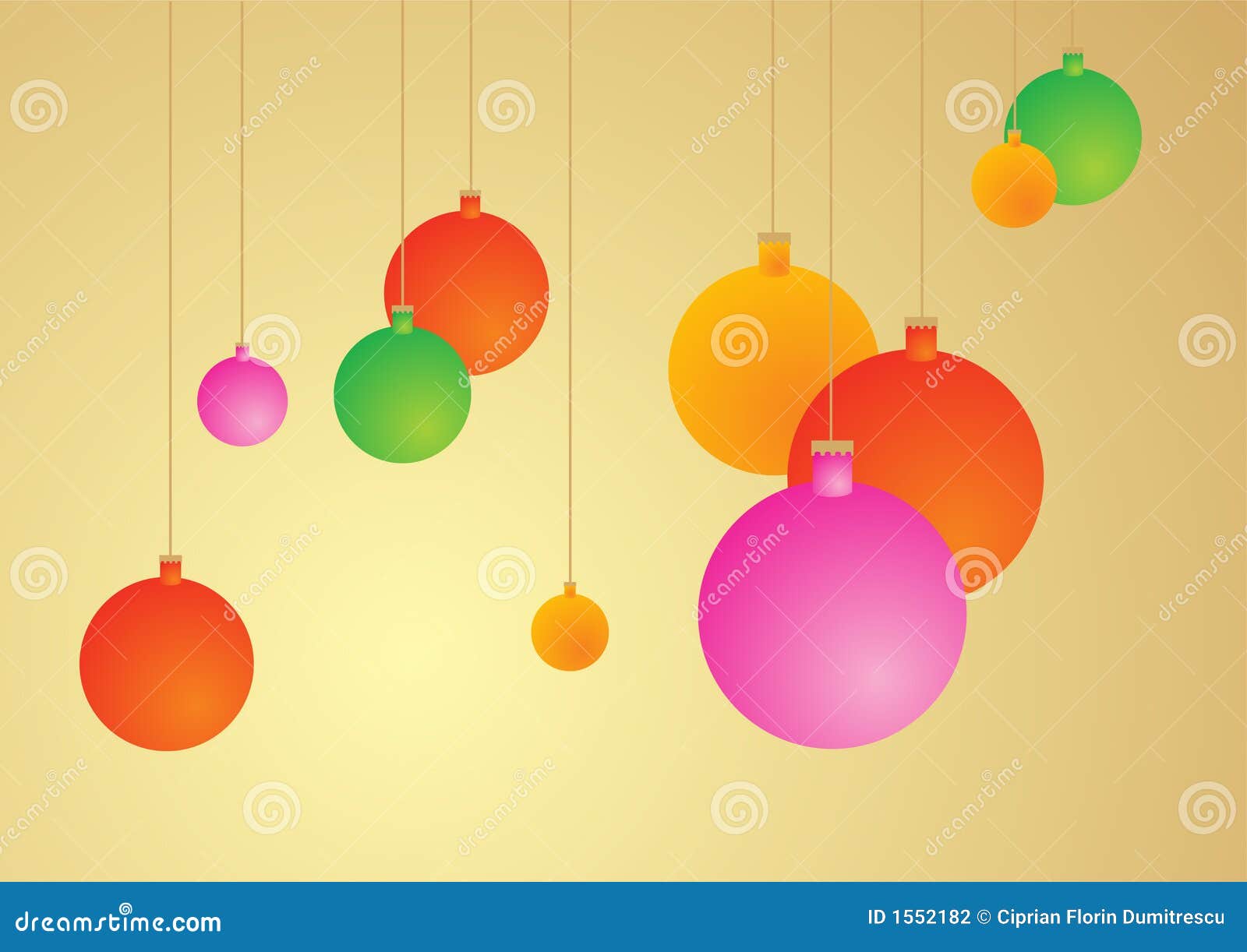 Colorful globes stock illustration. Illustration of card - 1552182
