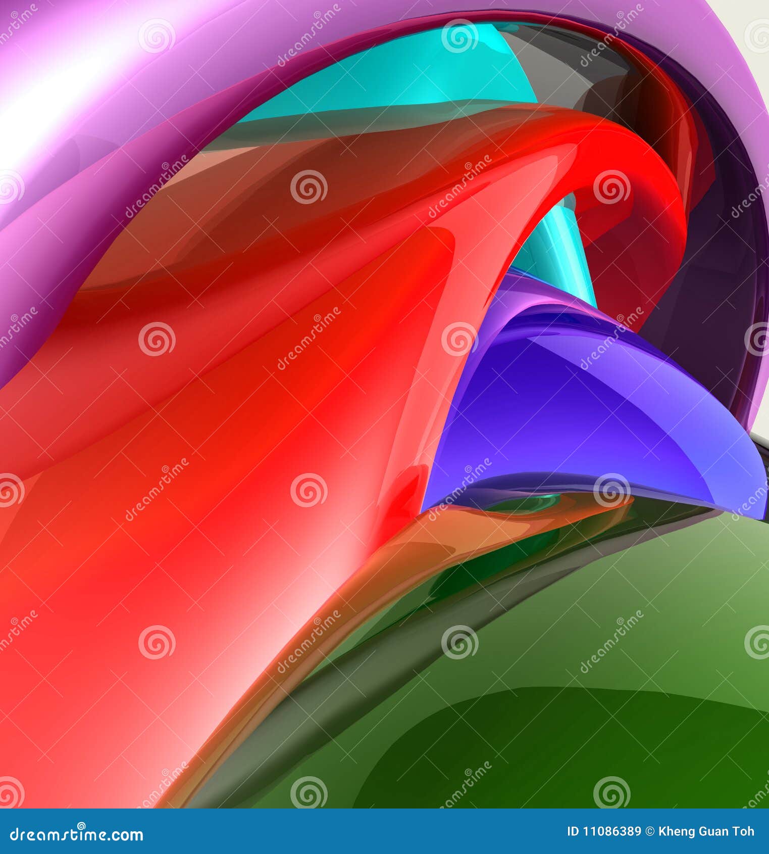 Colorful glossy abstract stock illustration. Illustration of angled ...