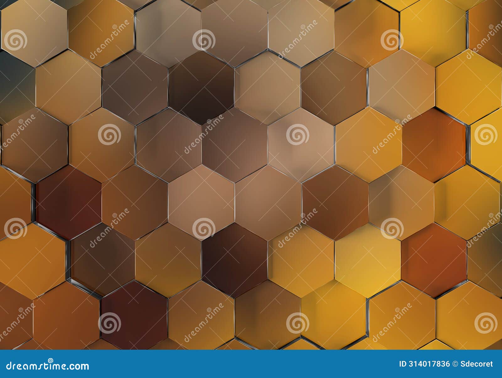 Colorful Glossy Hexagons Background Pattern. Abstract Hexagonal ...