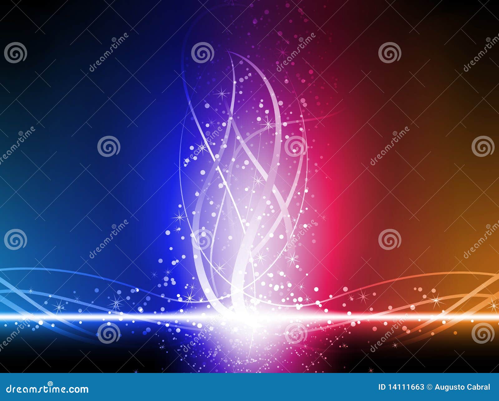 Colorful Glowing Background Stock Vector - Illustration of rainbow ...