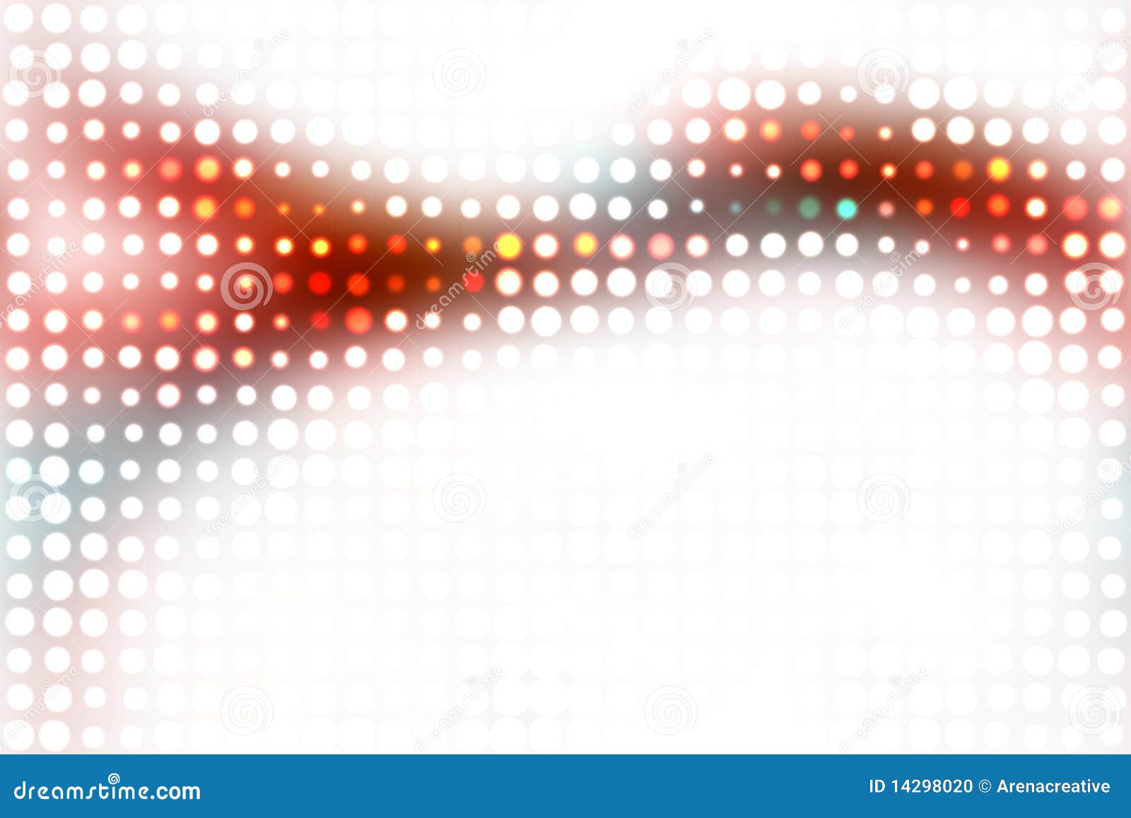 Colorful Glowing Dots Layout Stock Illustration - Illustration of ...
