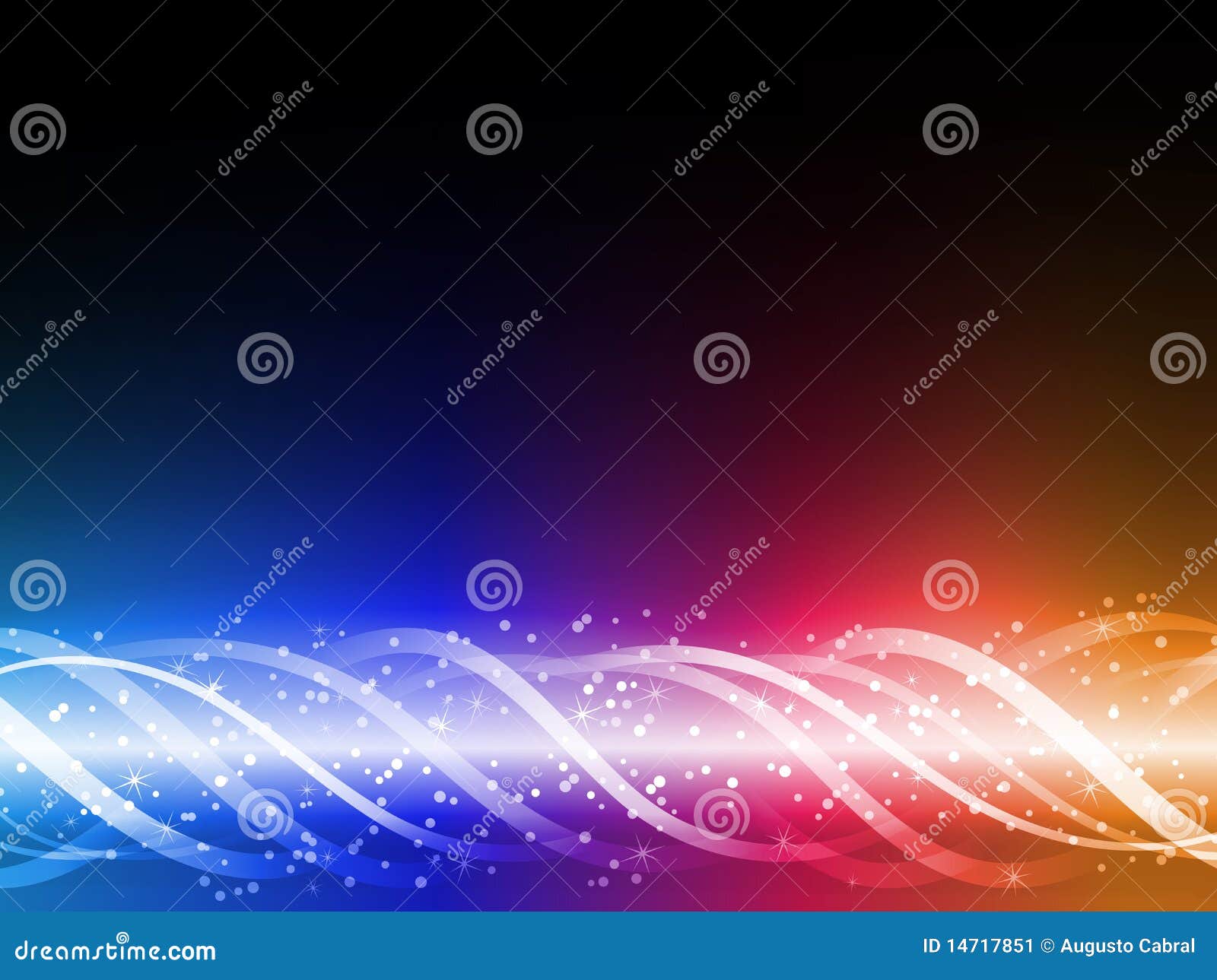 Colorful Glowing Lines Background. Stock Vector - Illustration of blue ...