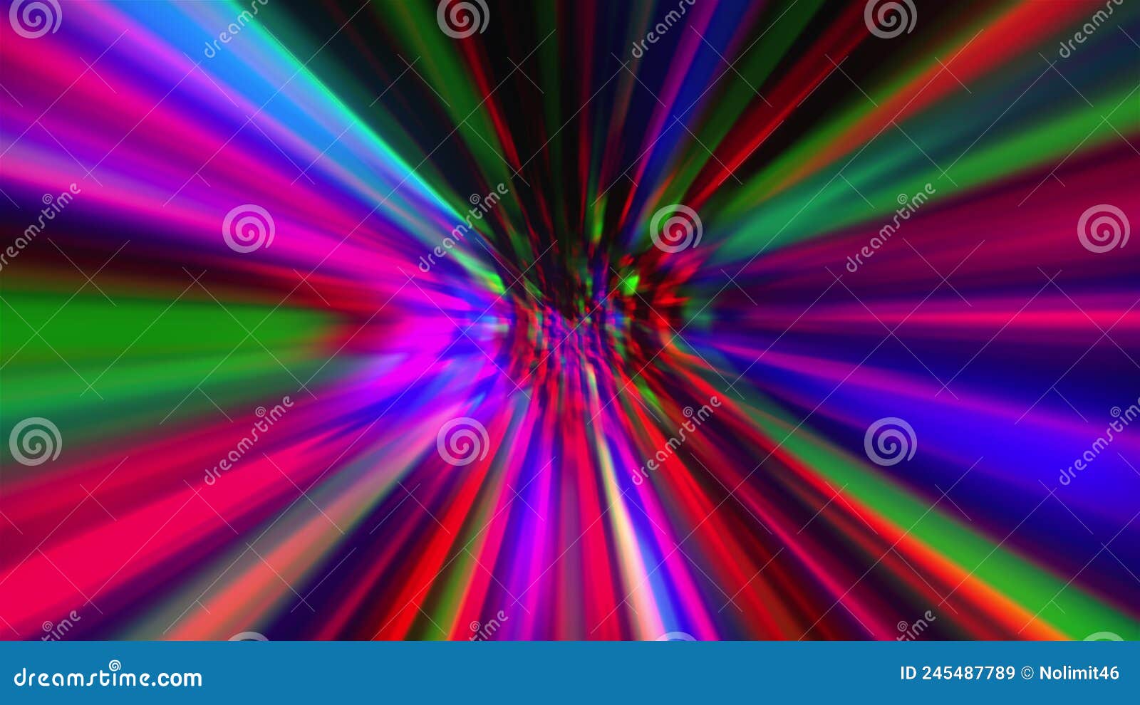 Colorful glowing lines stock illustration. Illustration of digital ...