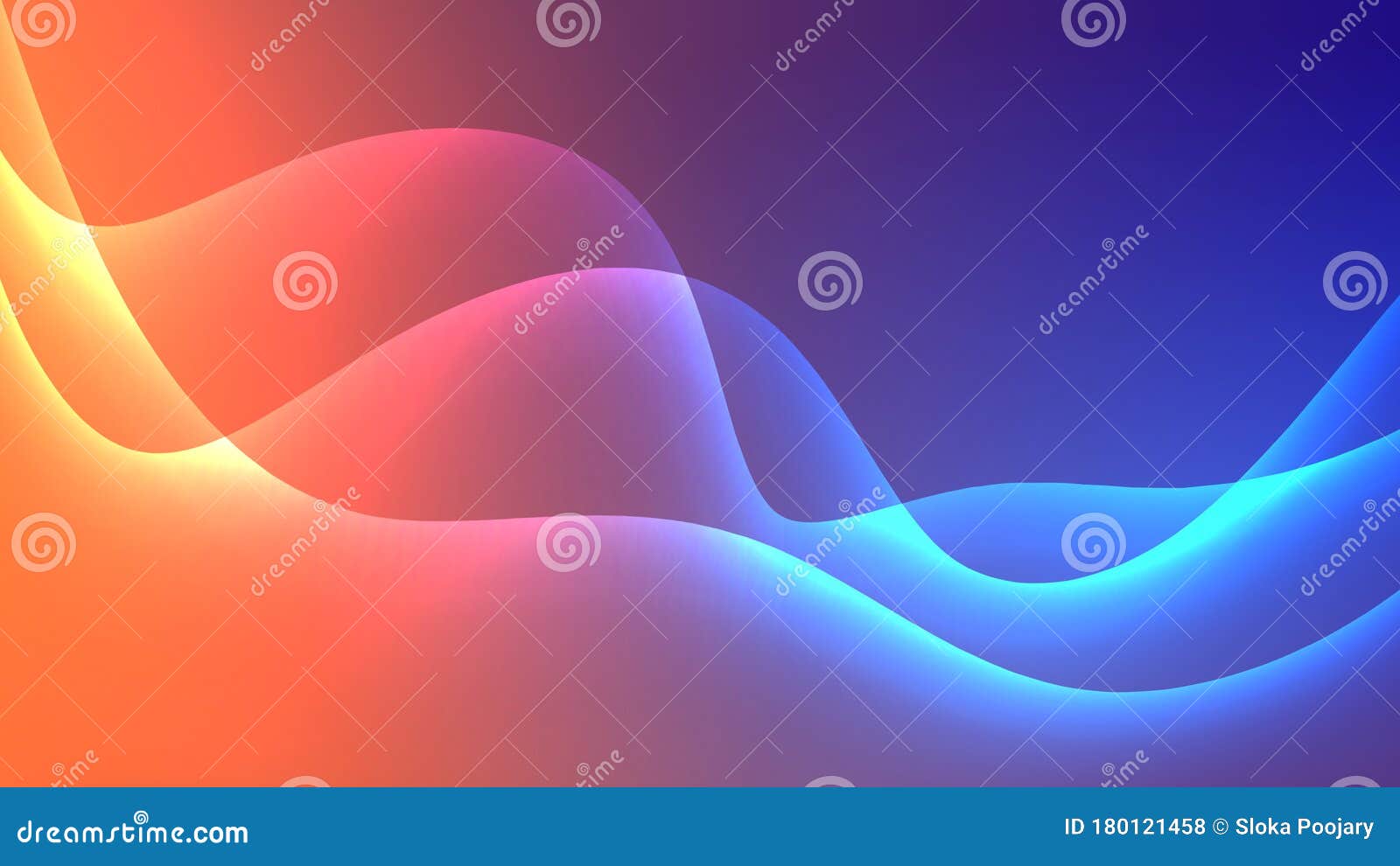 Colorful Glowing Lines ,with Gradient Effect,graphic Design Background ...