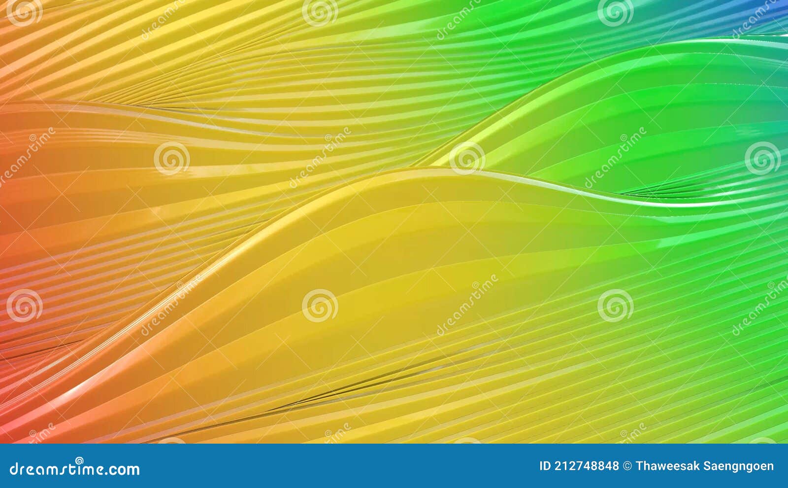 Colorful Gradient Abstract Eccentric 3D Spline Wavy Motion Movement ...