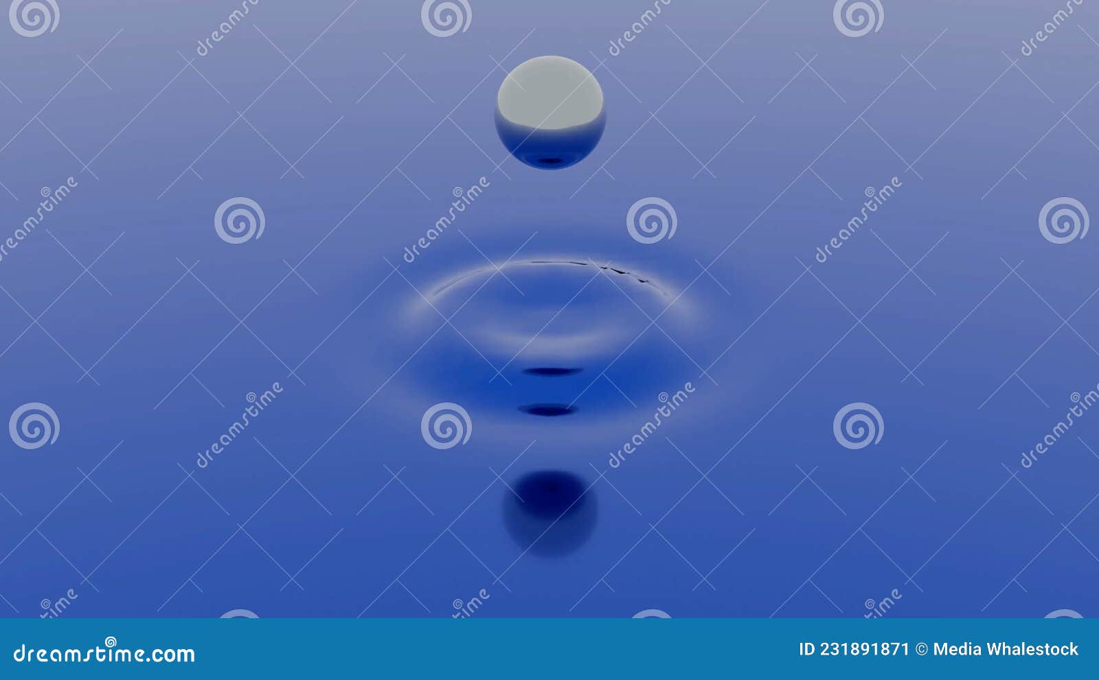 Colorful Gradient Animation of a Sphere Falling Down and Flying Up ...