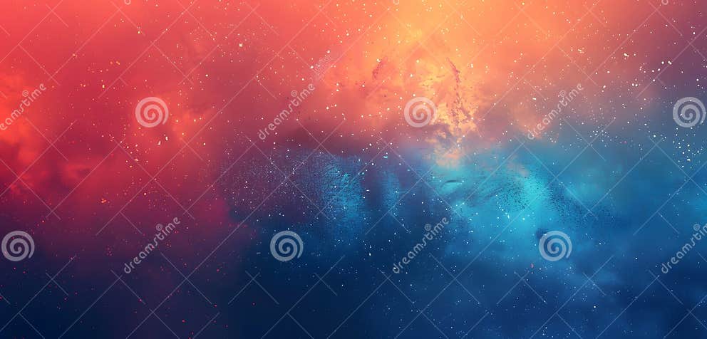 Abstract Blue Red Gradient Background with Grainy Texture Stock ...