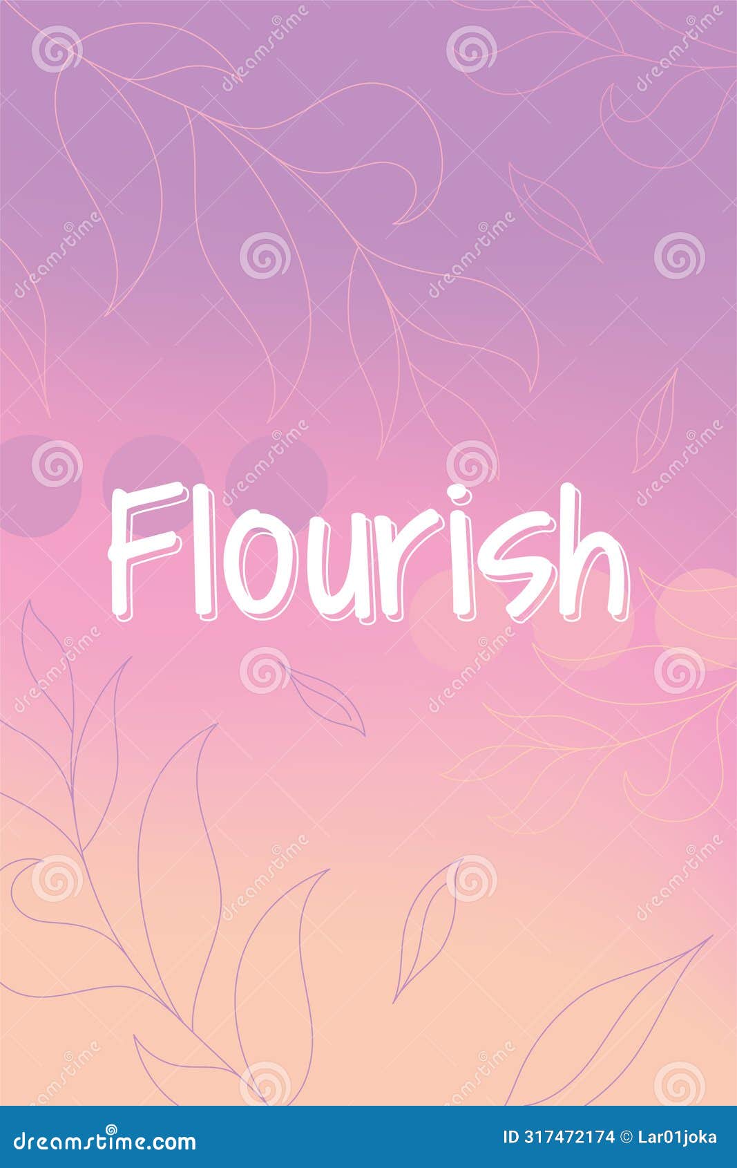 Colorful Gradient Background with Motivational Text Vector Stock Vector ...