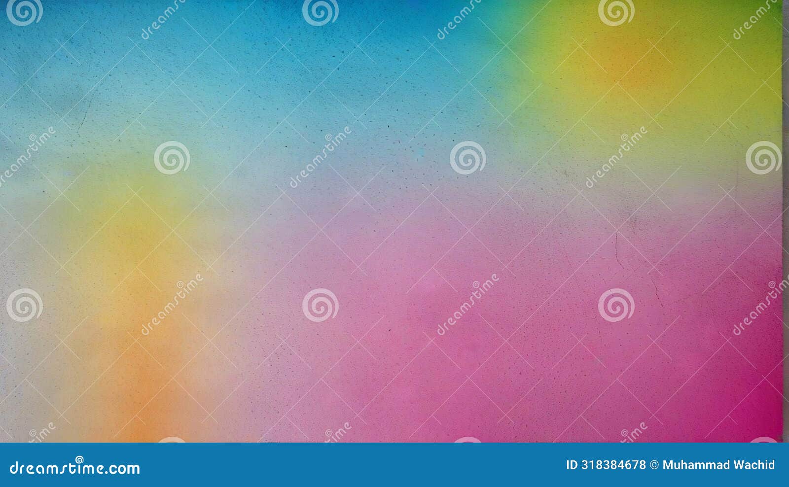 Colorful Gradient Background on Wall Concrete Texture. Stock Photo ...