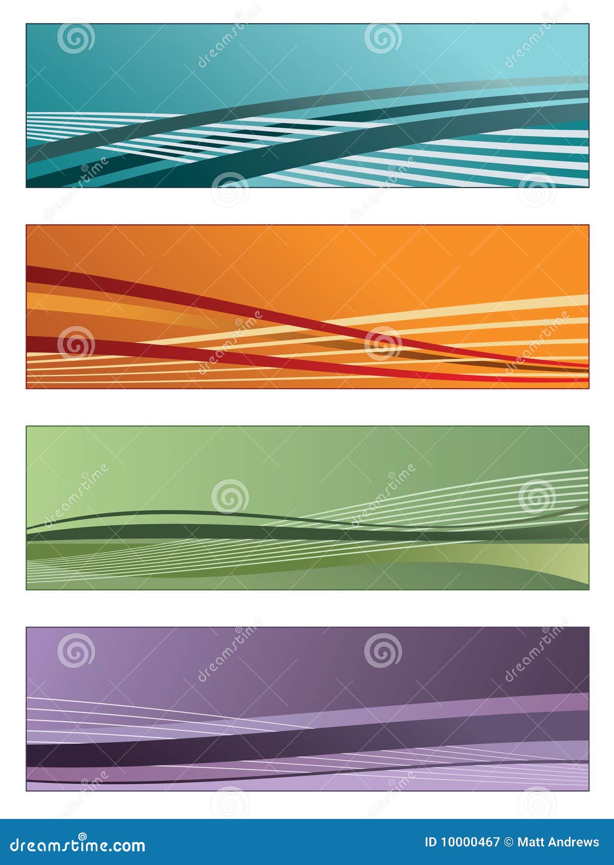 Colorful gradient banners stock vector. Illustration of gradient - 10000467