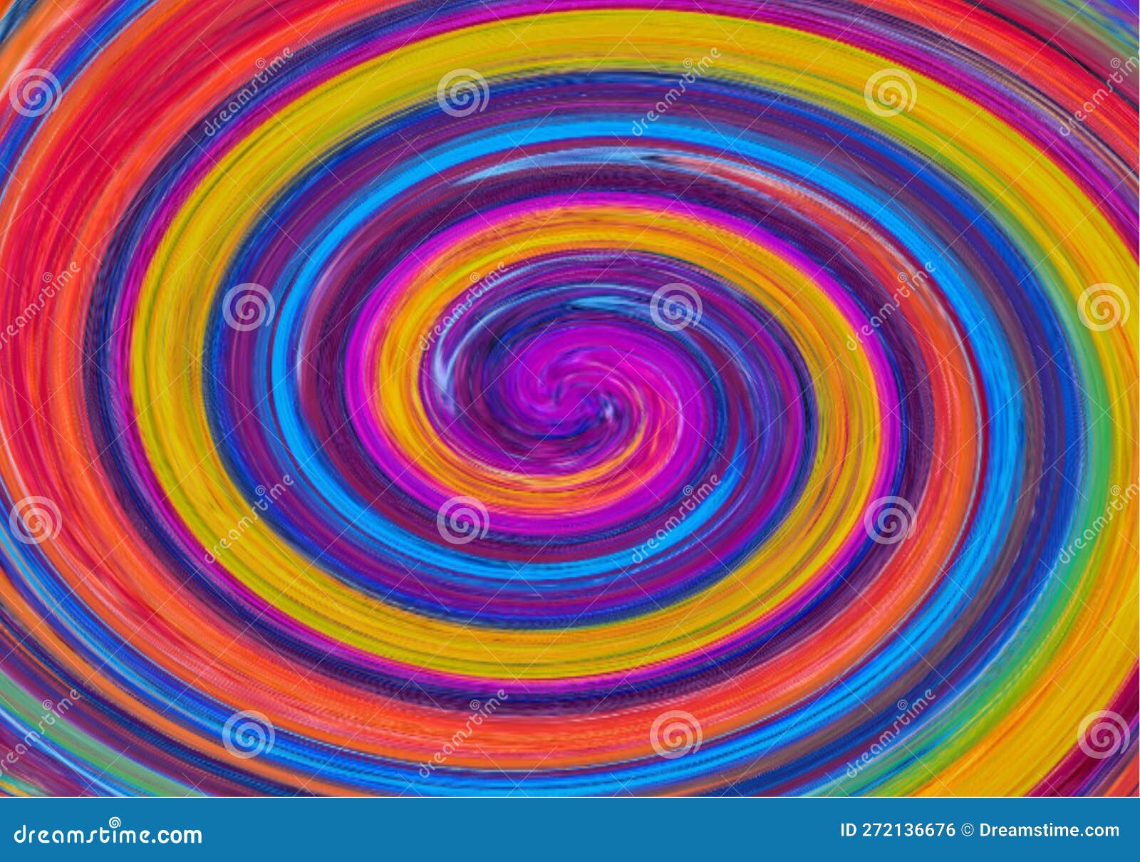 Colorful Gradient Circular Swirl Design Art. Swirl. Seamless Pattern ...