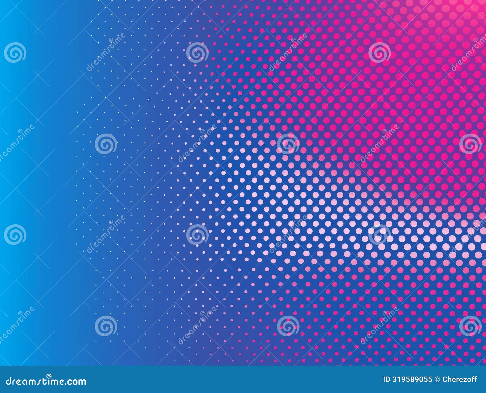 Colorful Gradient Halftone Dot Pattern Stock Image - Image of artistic ...
