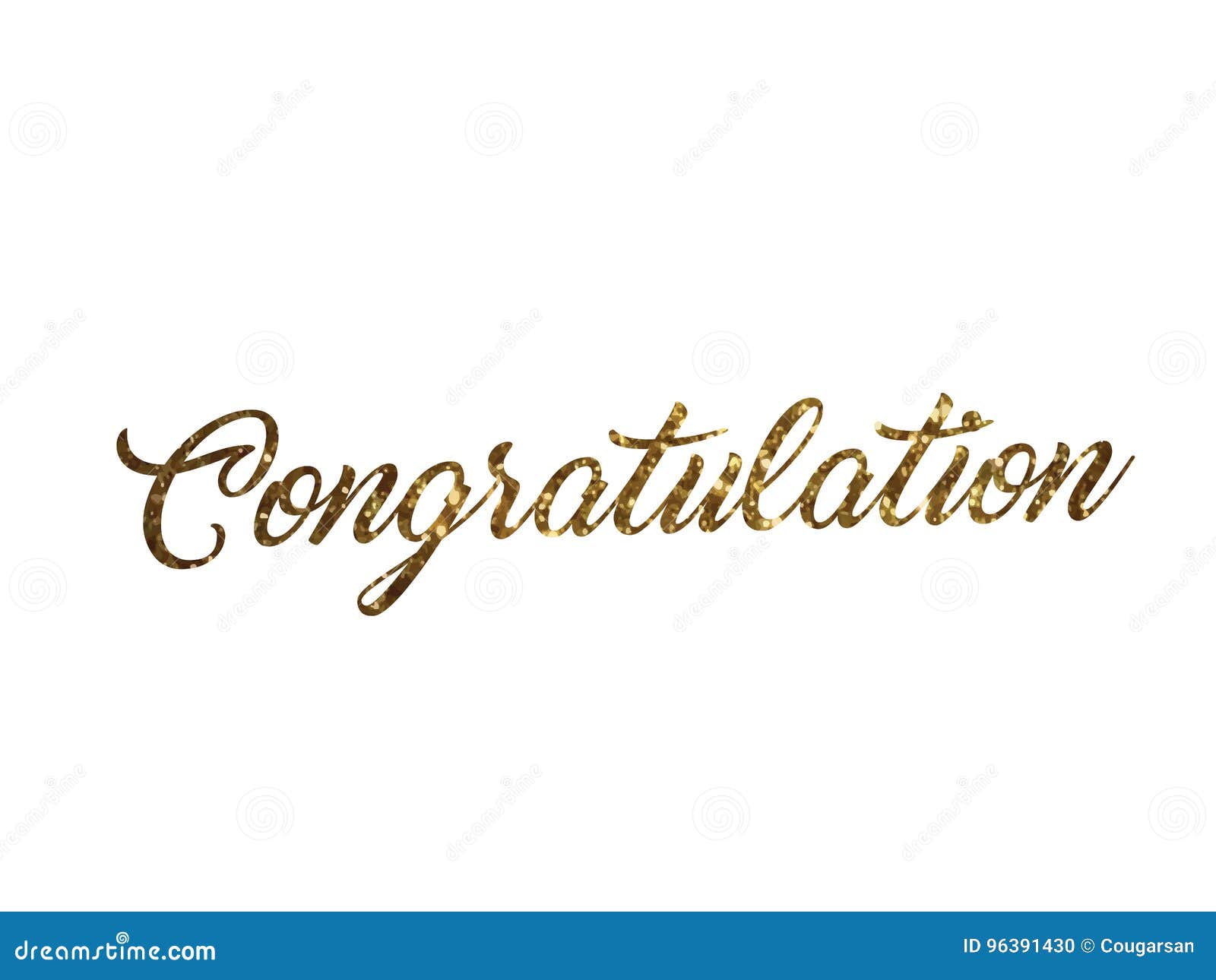 Word Congrats. Hand Written Doodle On White Background Vector ...