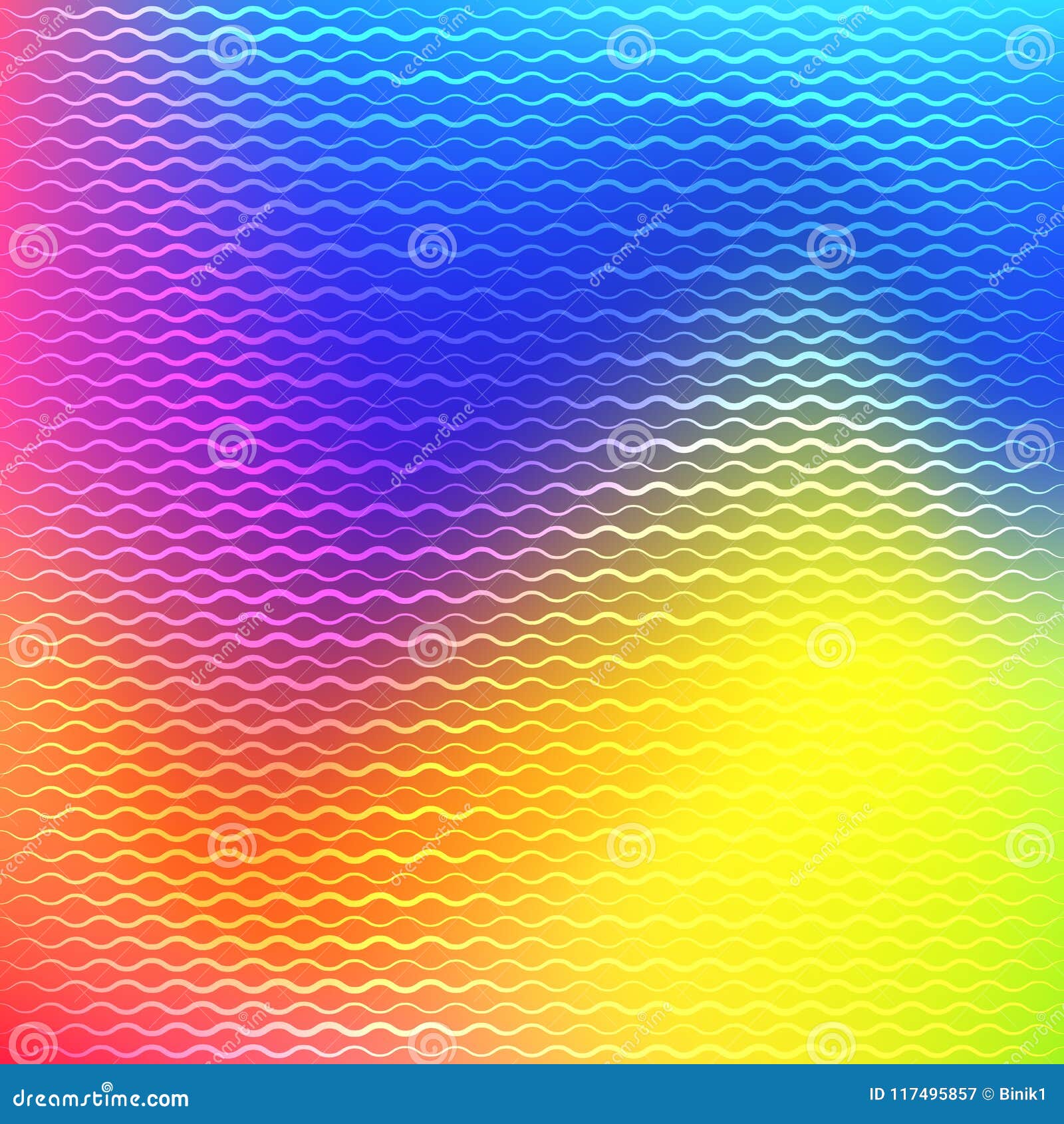 Colorful Gradient Mesh Background in Bright Rainbow Colors. Stock ...