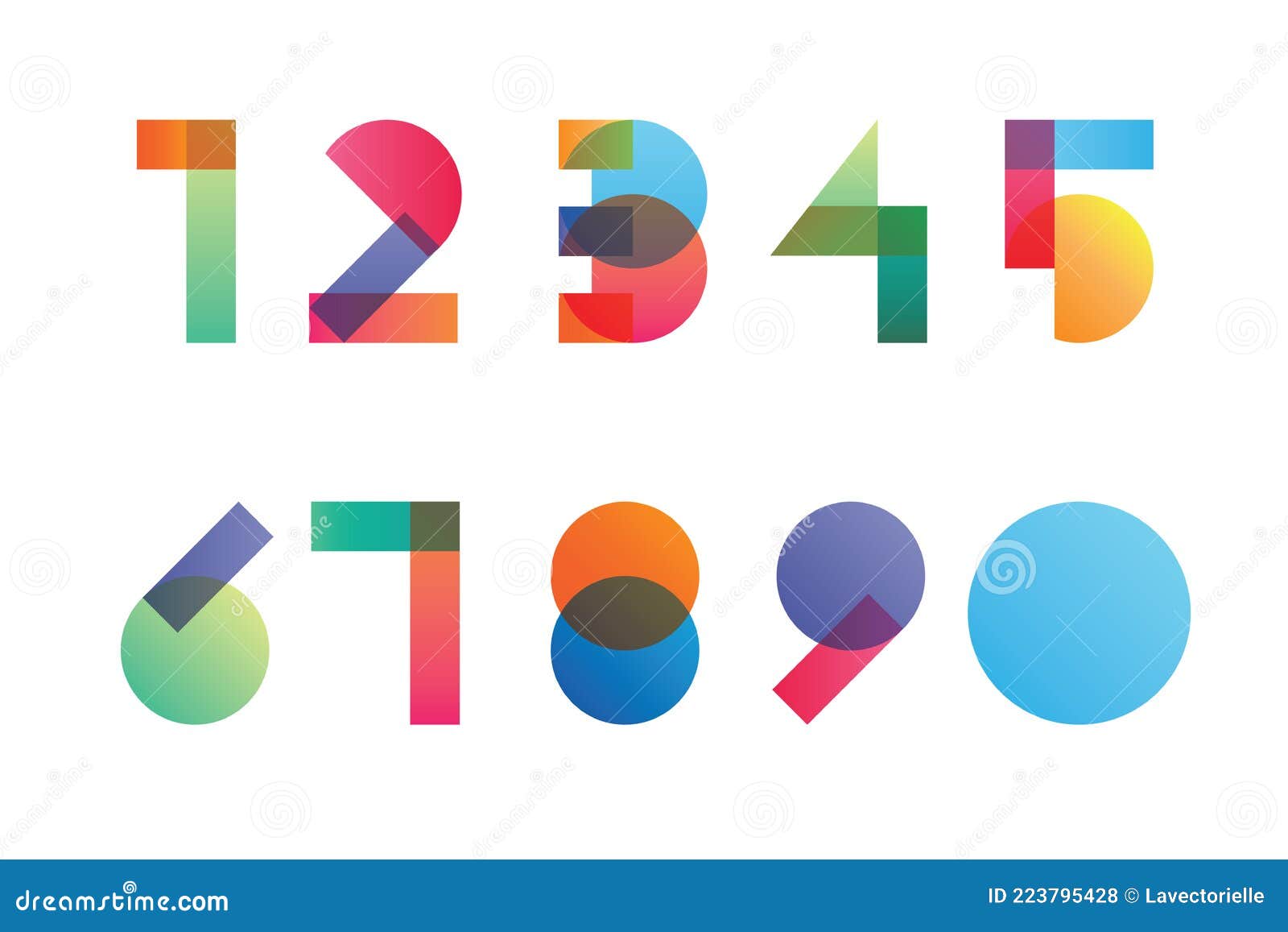 Transparent Shapes Infographics Four Stages For Text Stock Photo ...