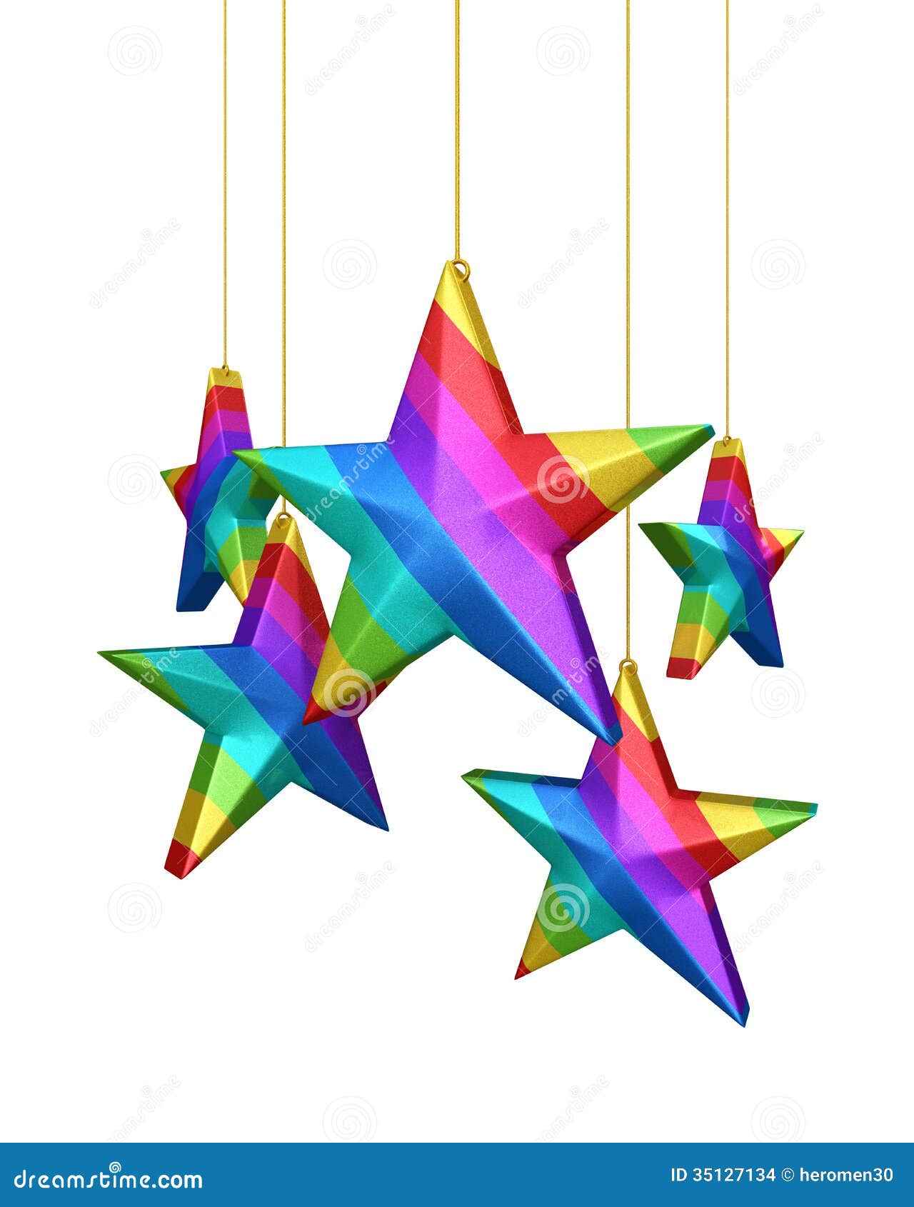 Colorful Gradient Stars stock illustration. Illustration of purple ...