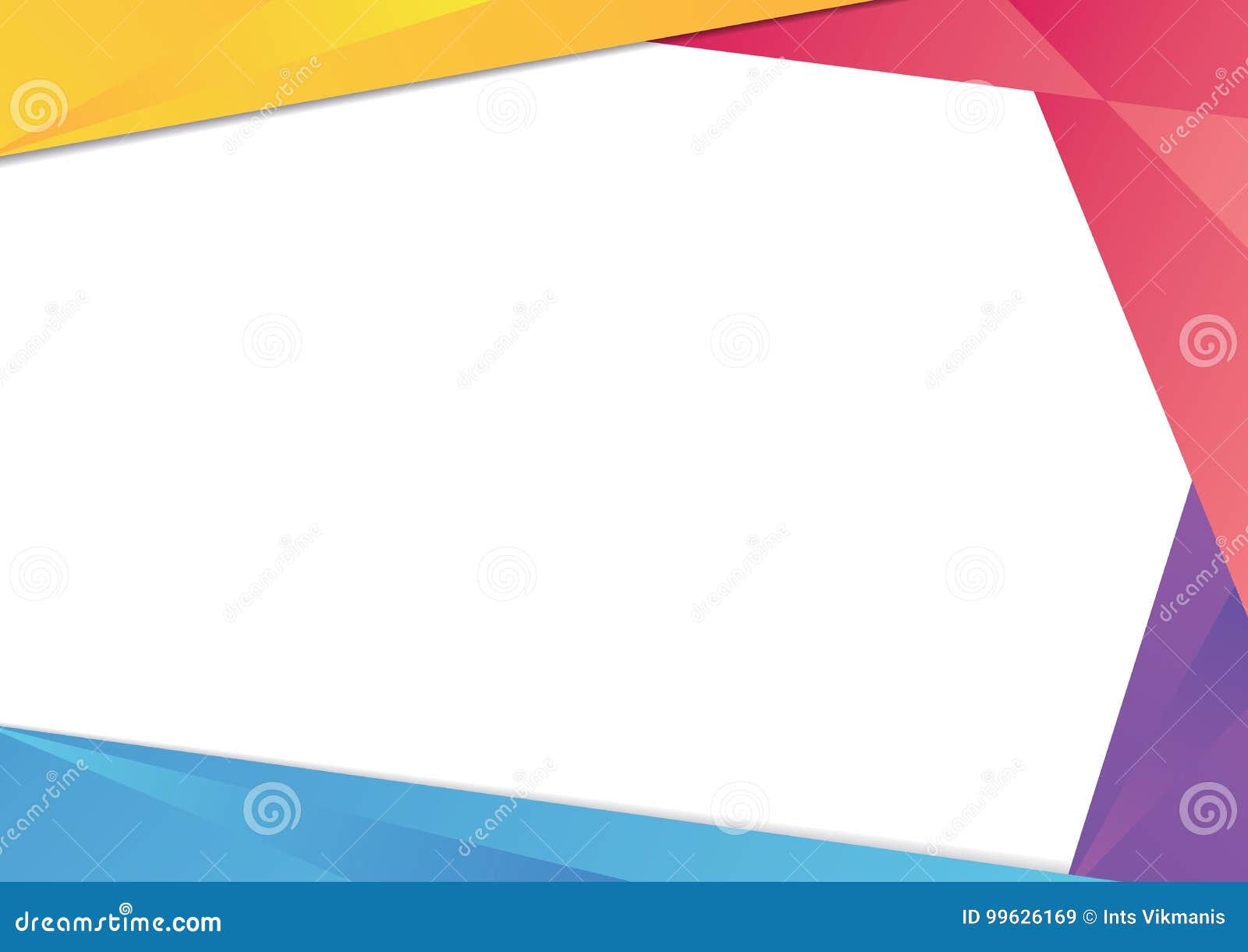 Colorful Triangle Frame Border Stock Vector - Illustration of colorful ... Colorful Triangle Frame Border Stock Vector - Illustration of colorful ...