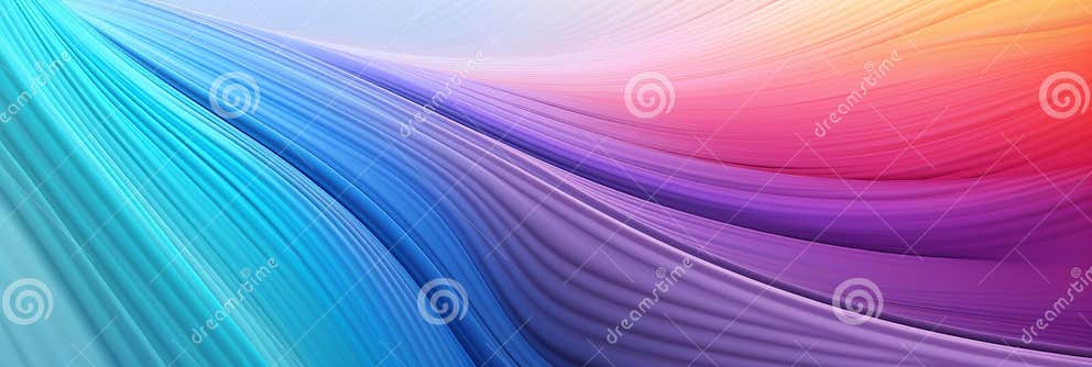 Colorful Gradient Wave Pattern Background. Fluid Spectrum Wave ...