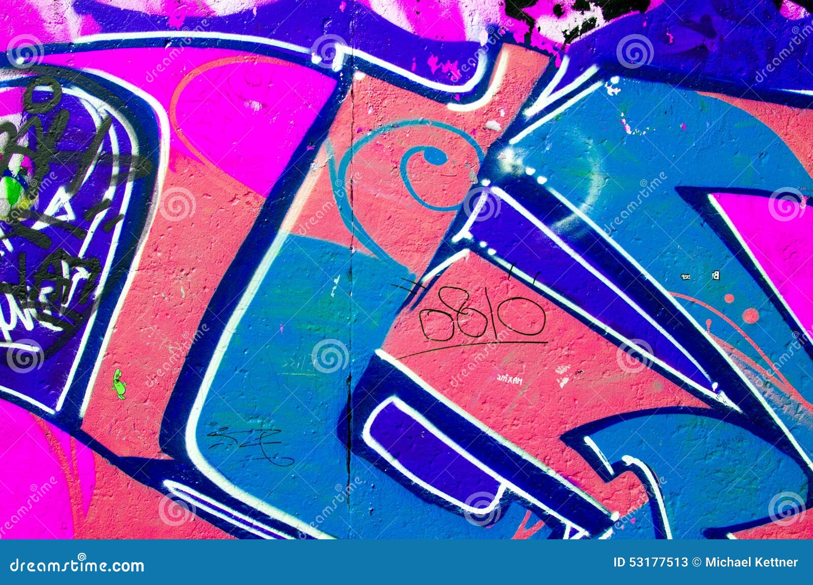 Colorful Graffiti stock image. Image of fresh, funky - 53177513