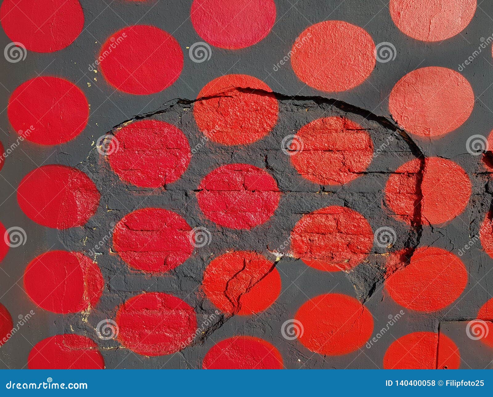 Colorful graffiti dots stock photo. Image of texture - 140400058