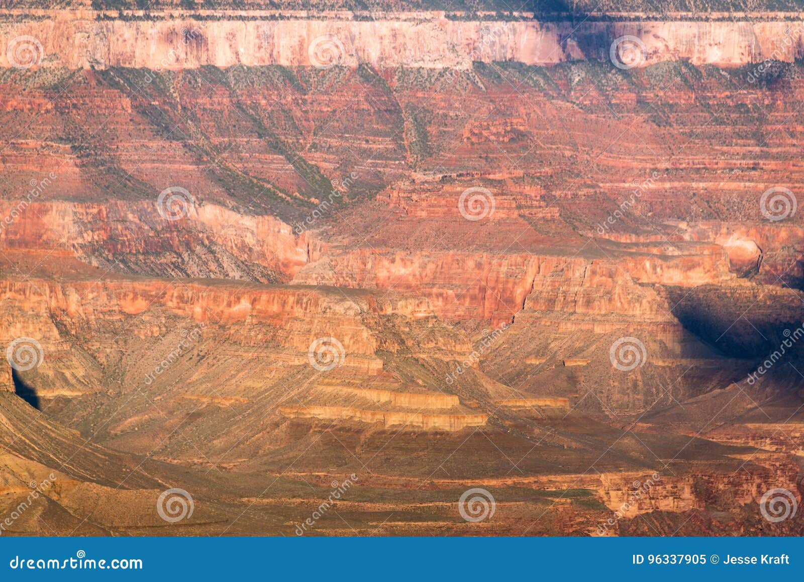 Colorful Grand Canyon Details Stock Image - Image of geology, canyon ...