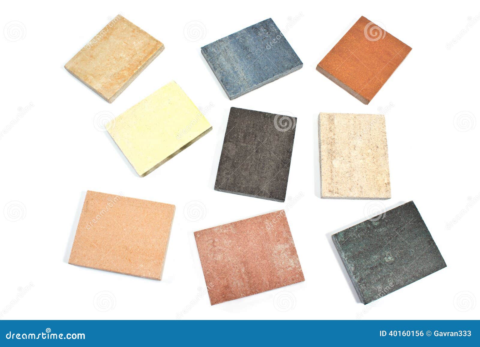 Colorful Granite Texture Samples Stock Photo - Image of background ...