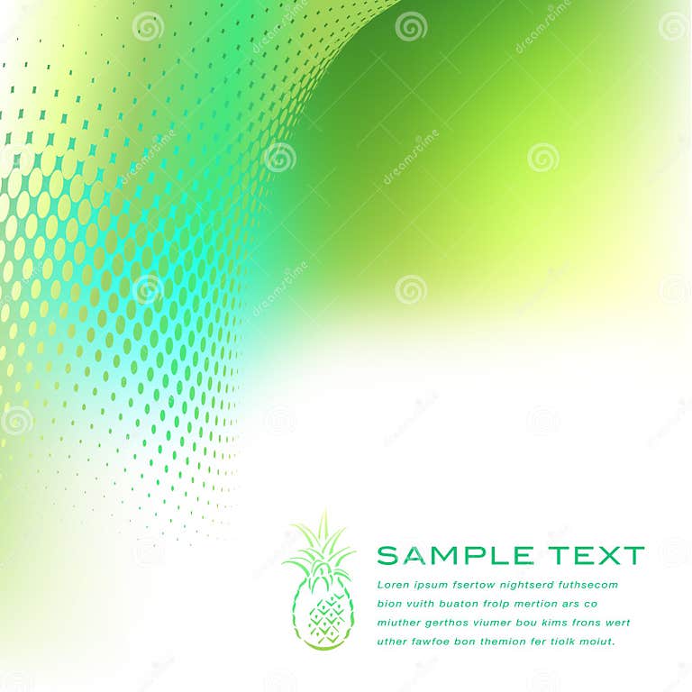Colorful Green Layout Design Stock Vector - Illustration of color ...