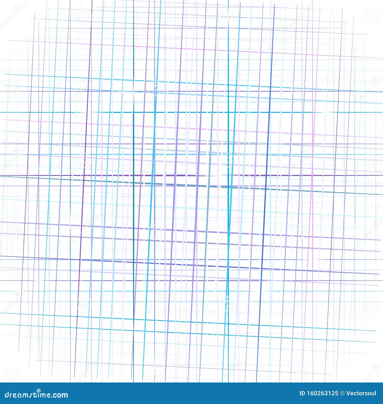 Colorful Grid, Mesh in Square Format. Random, Scattered Intersecting ...