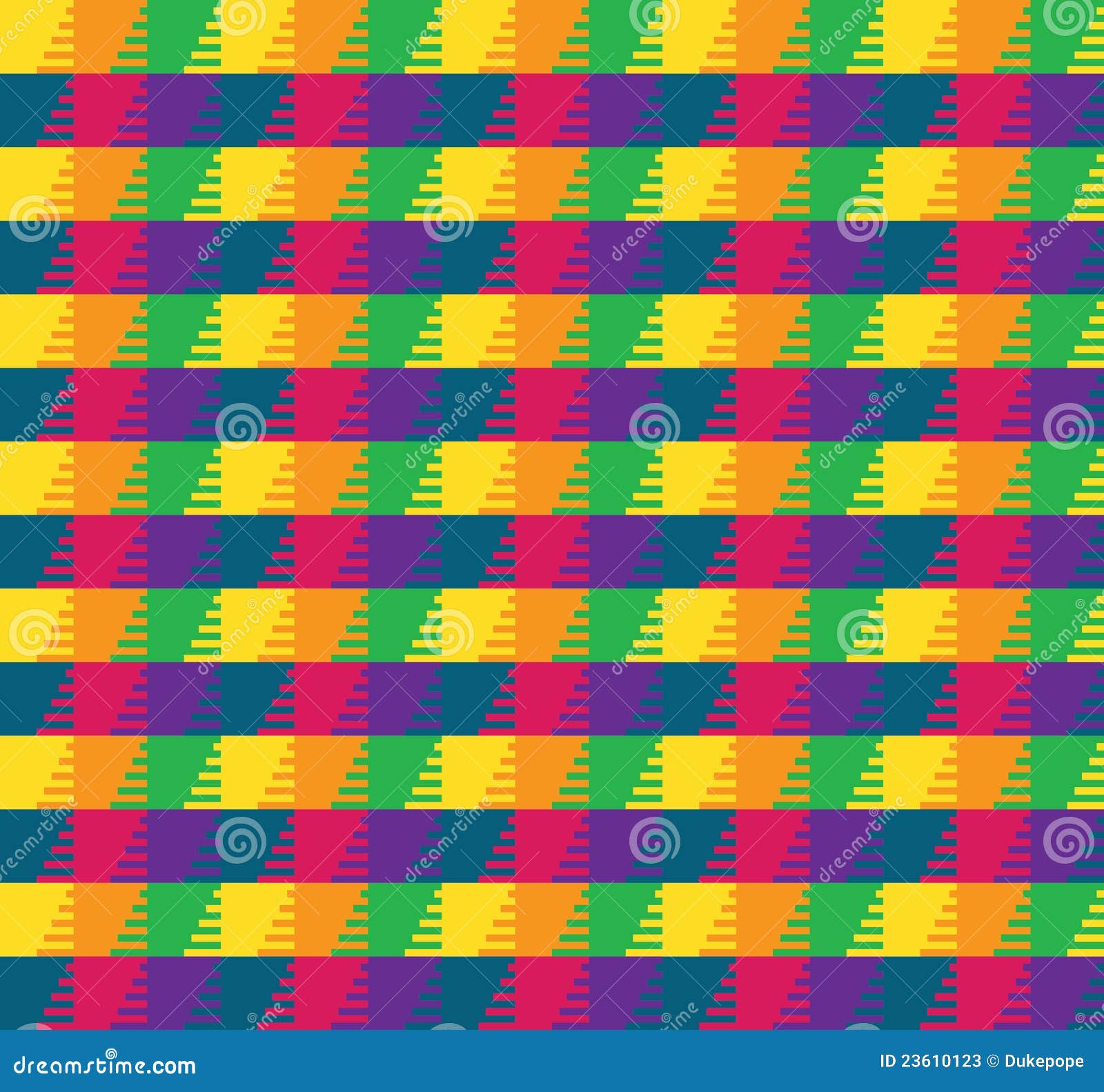 Colorful Grid Pattern stock illustration. Illustration of blue - 23610123