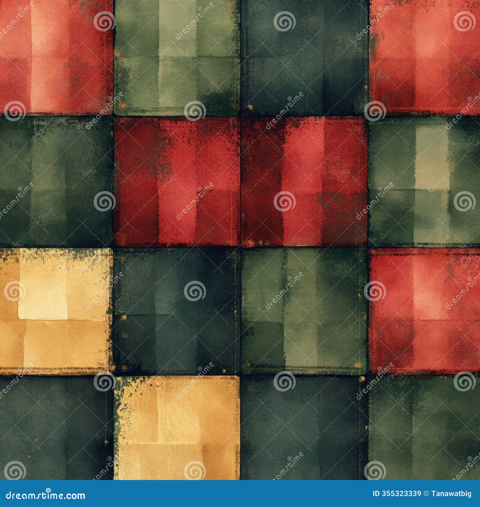 Colorful Grid Pattern in High Fidelity Resolution Stock Illustration ...