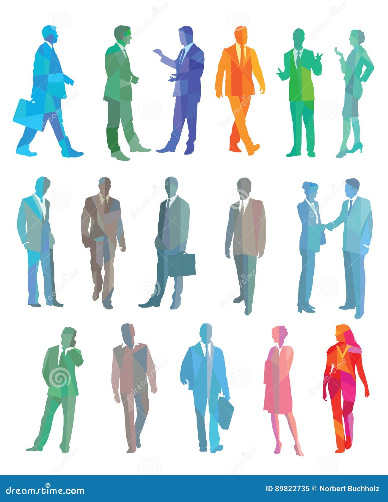 Colorful group of people stock vector. Illustration of people - 89822735