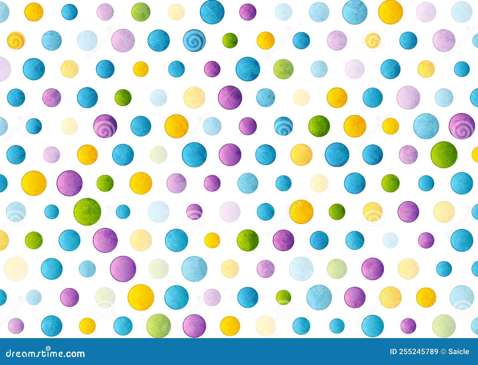 Colorful Grunge Circle Dots Abstract Geometric Pattern Stock Vector ...