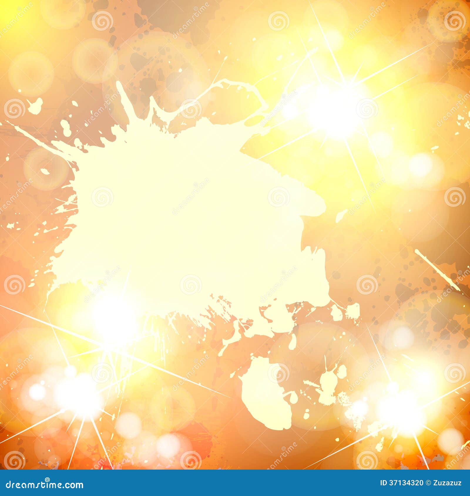 Colorful Grunge Splash Banner Stock Vector - Illustration of neon ...