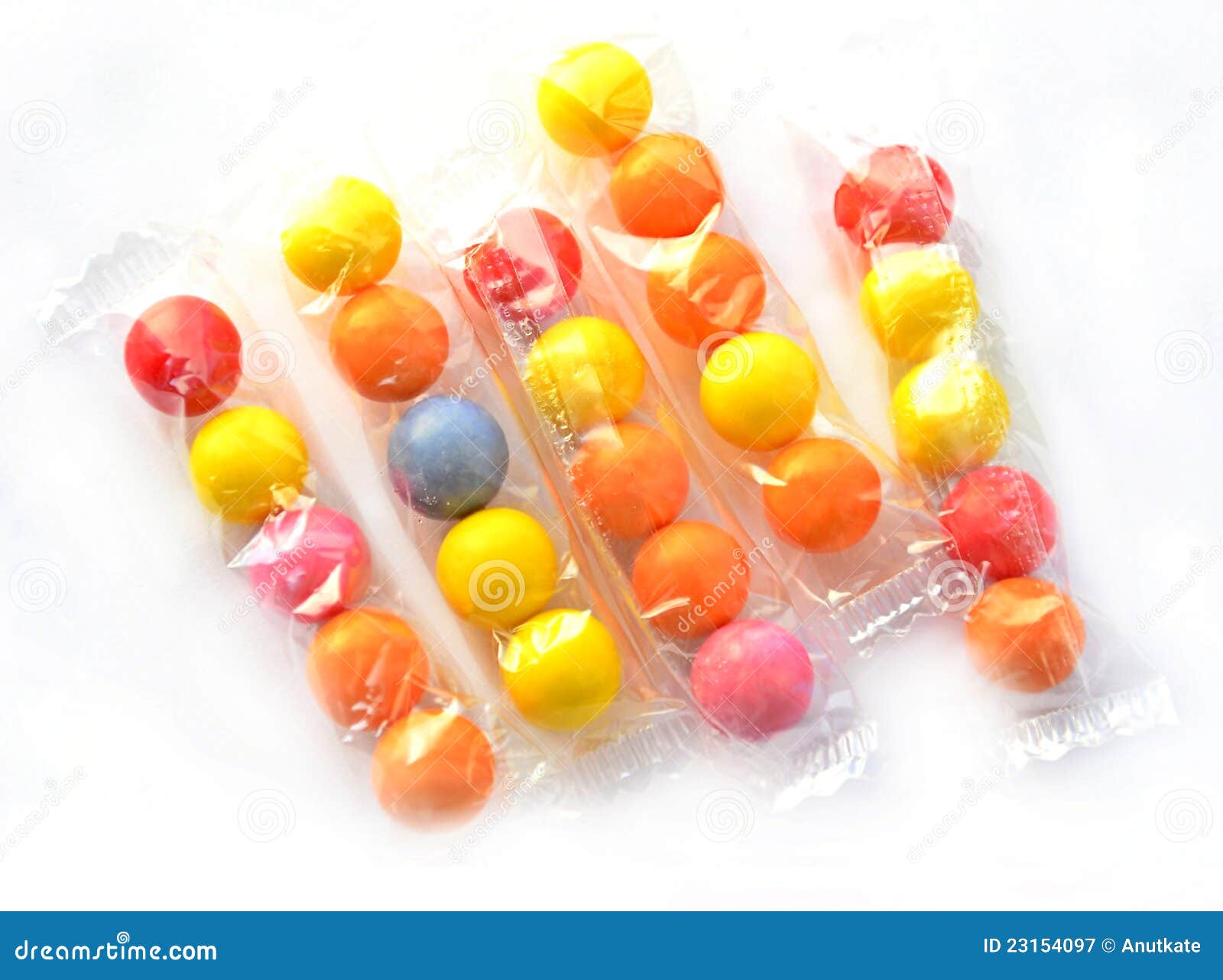 Colorful gum balls stock image. Image of circle, white - 23154097