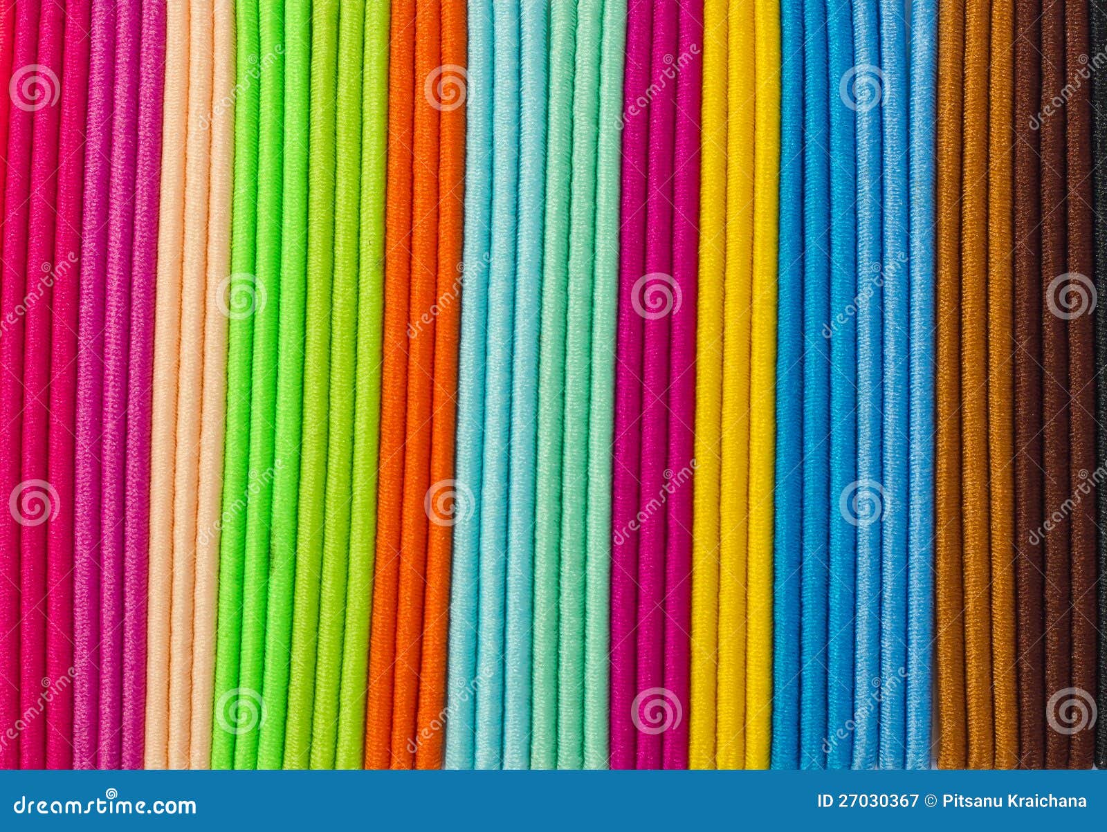 Colorful hair bands . stock image. Image of group, elastic - 27030367