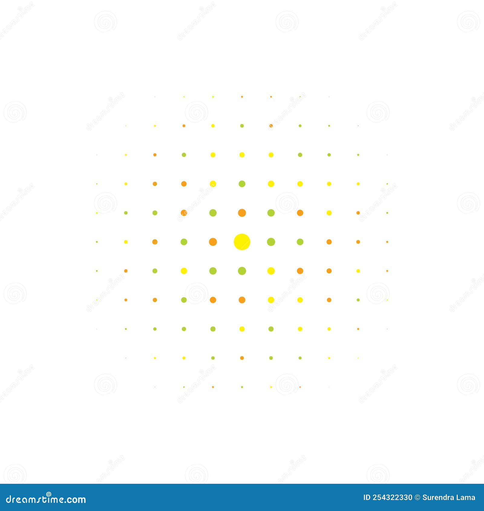 Colorful Halftone Illustration. Abstract Background. Texture Half. Dot ...