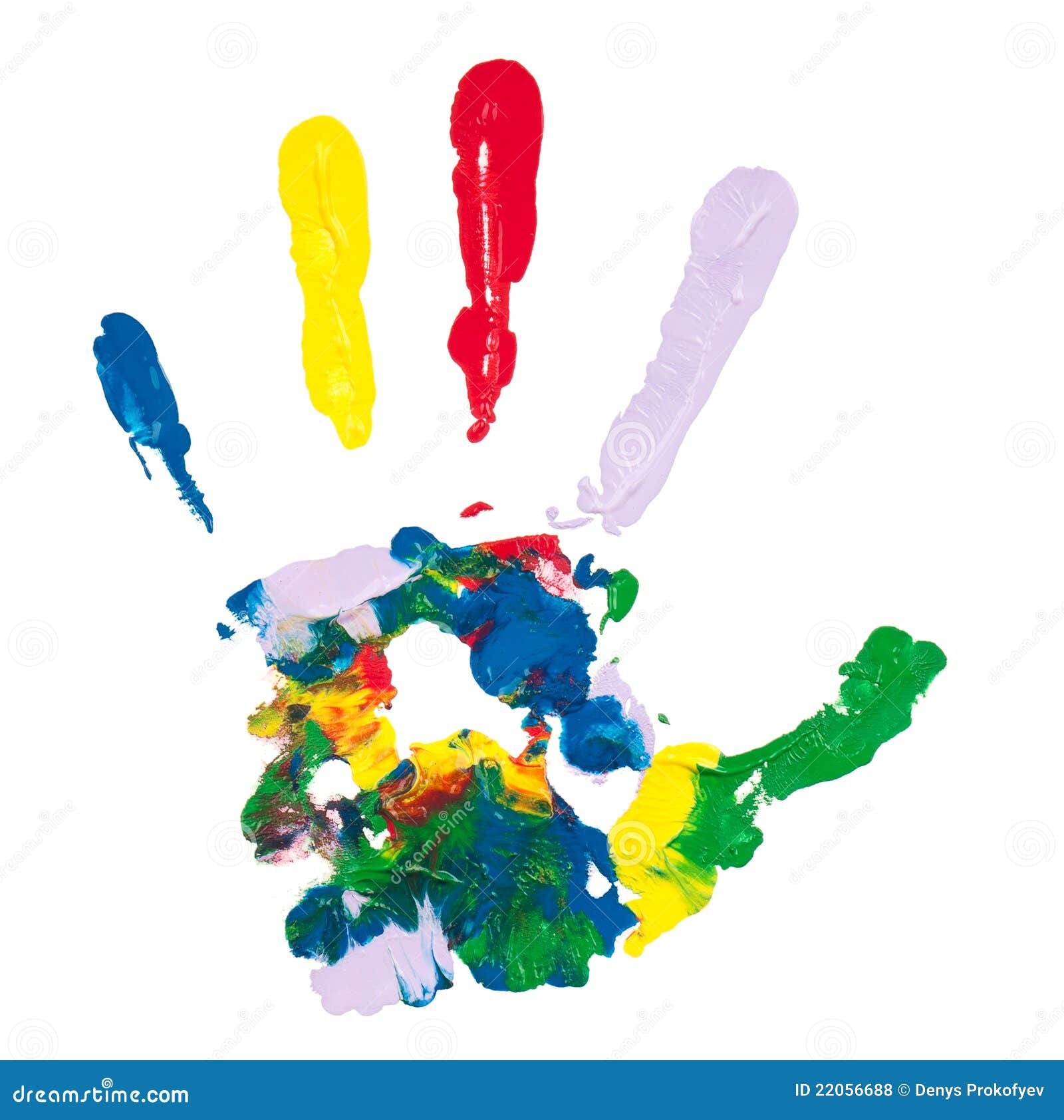 Colorful hand stock photo. Image of hand, abstract, drawing - 22056688