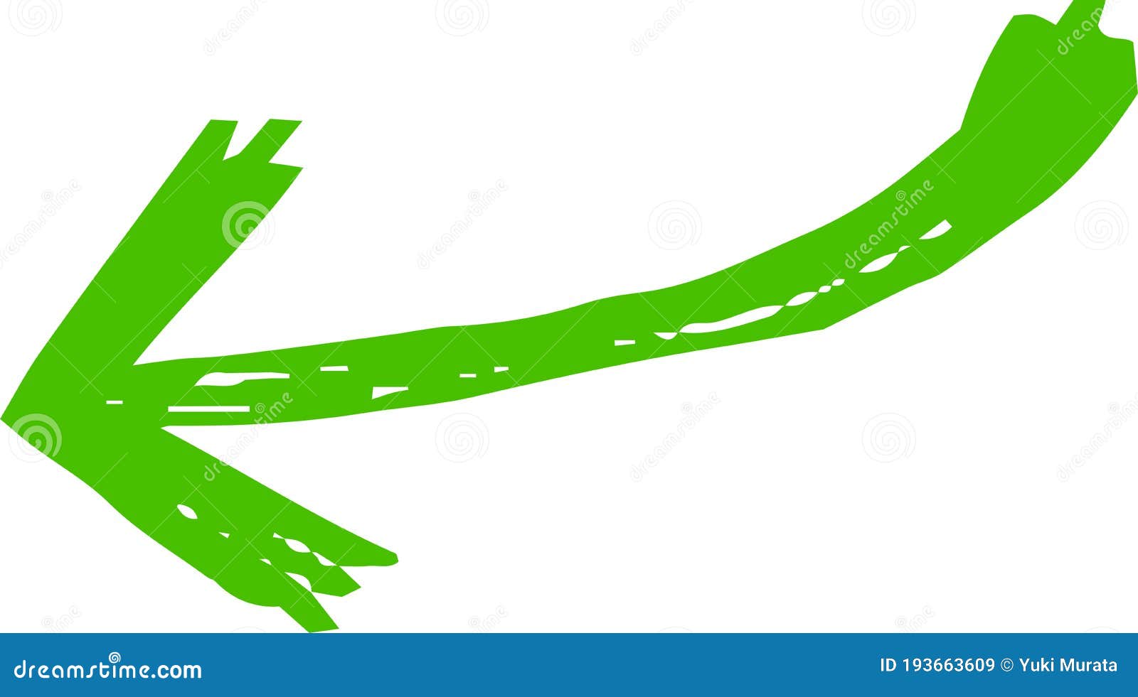 Colorful Hand Drawn Cute Various Appearance Arrows Stock Vector ...