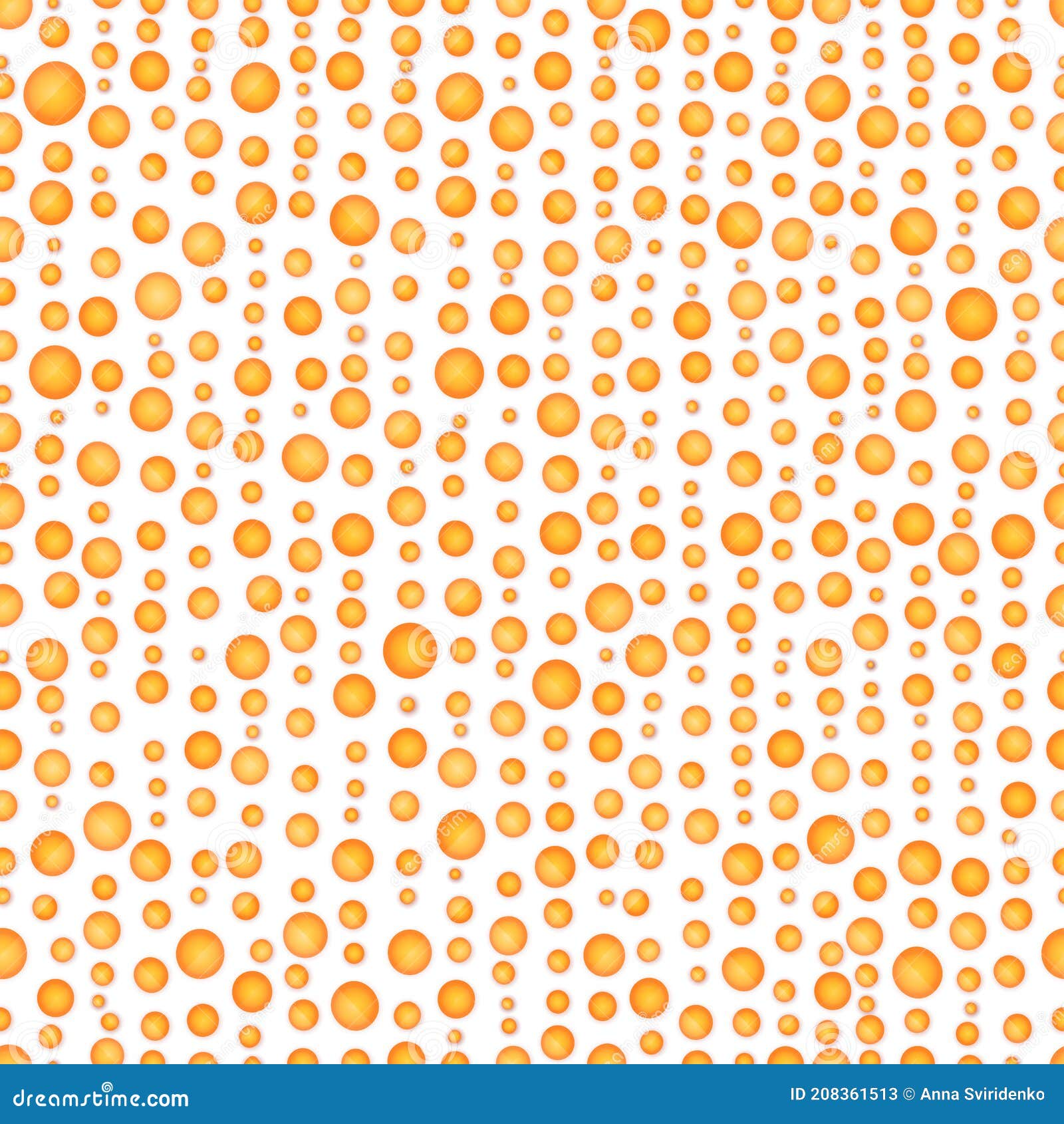 Colorful Hand Drawn Dots Abstract Background Stock Illustration ...