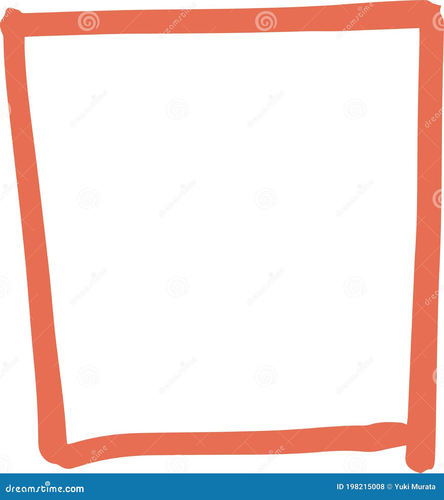 Colorful Hand-drawn Rectangle Stock Vector - Illustration of design ...