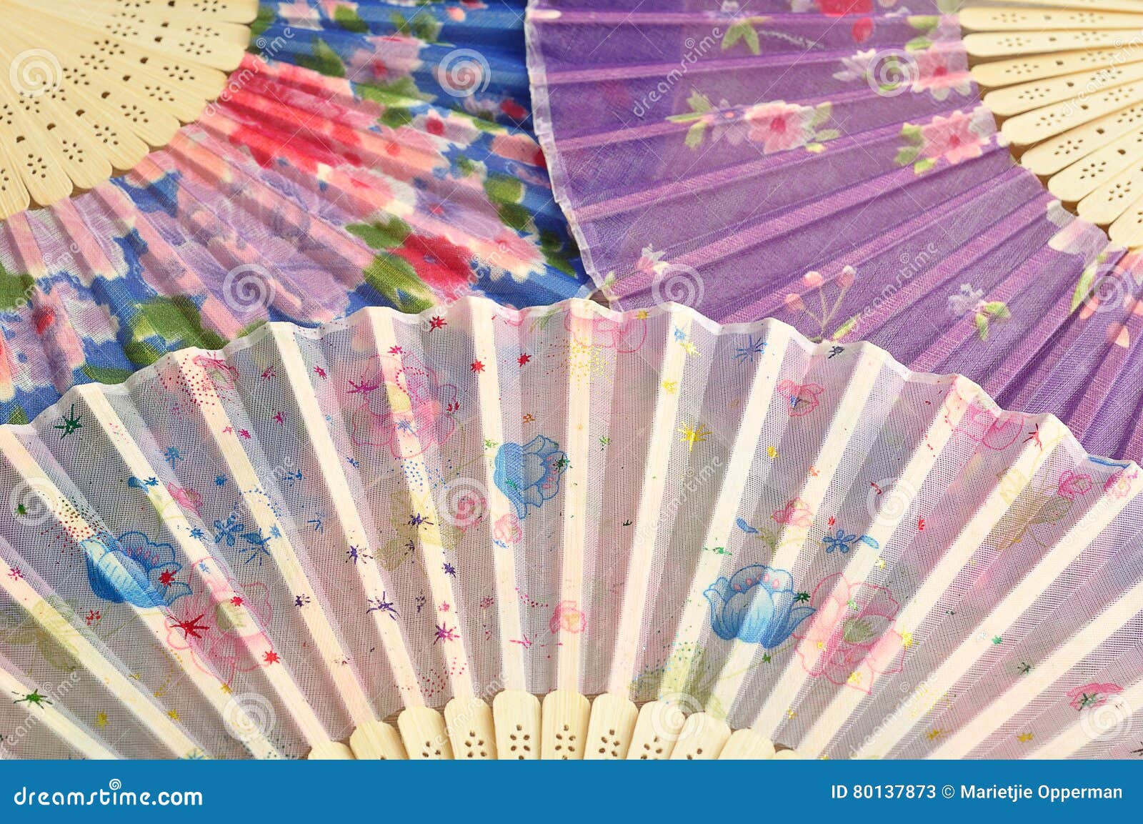 Colorful hand fans stock image. Image of oriental, eastern - 80137873