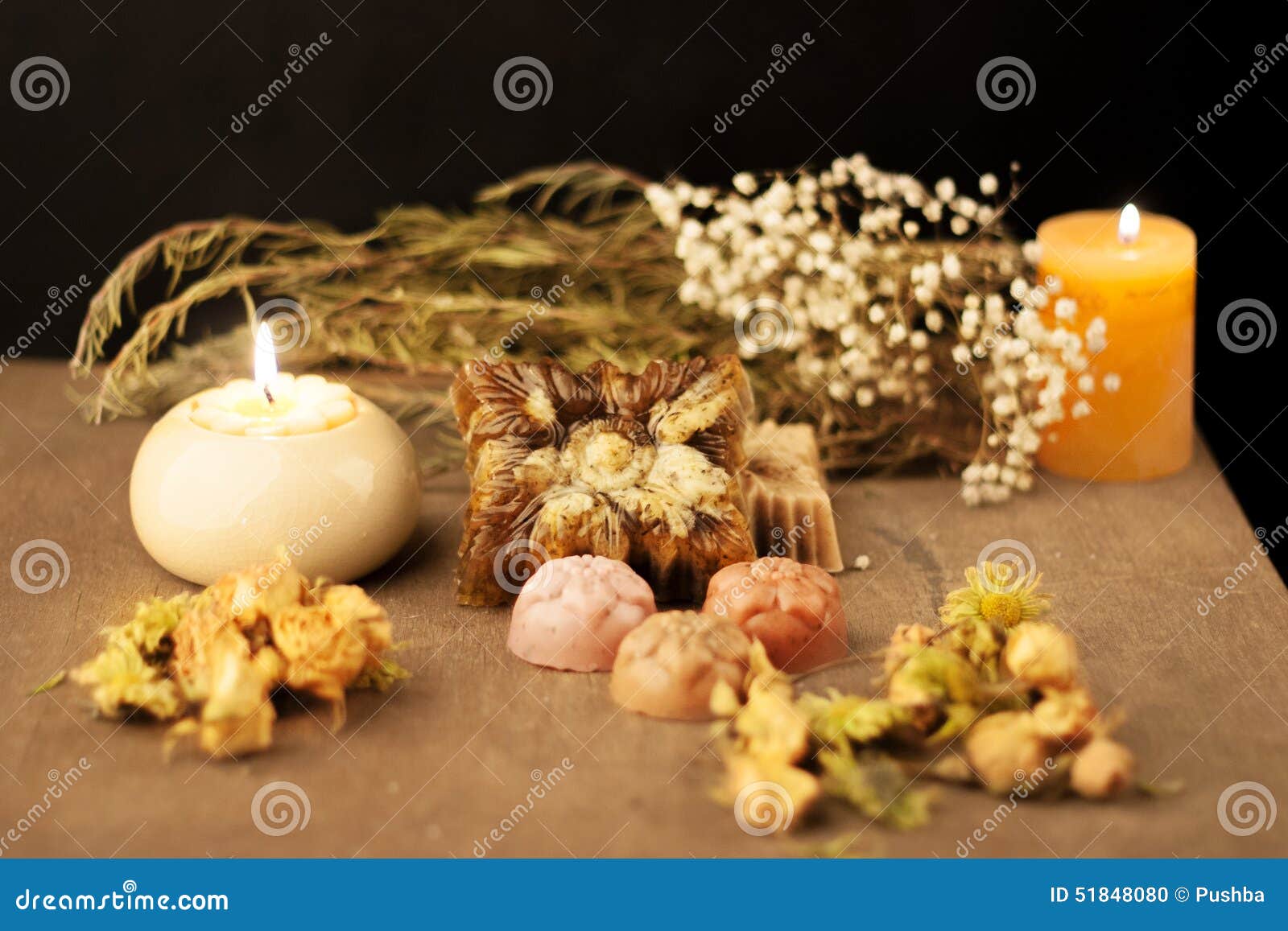 Colorful handmade soap stock photo. Image of lily, ikebana - 51848080