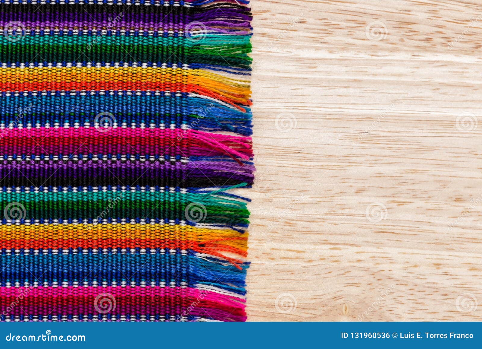 The Guatemalan Textile stock photo. Image of closeup - 131960536