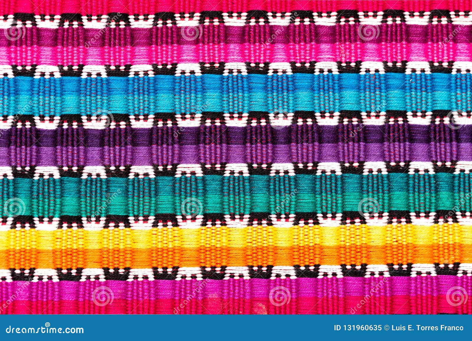 The Guatemalan Textile stock image. Image of colorful - 131960635