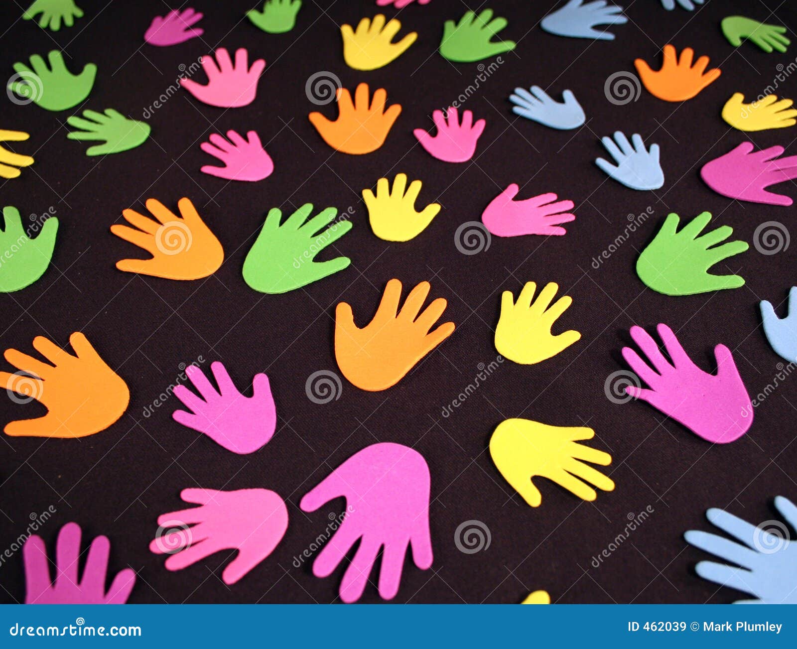 Colorful Hands stock image. Image of fabric, soft, palm - 462039