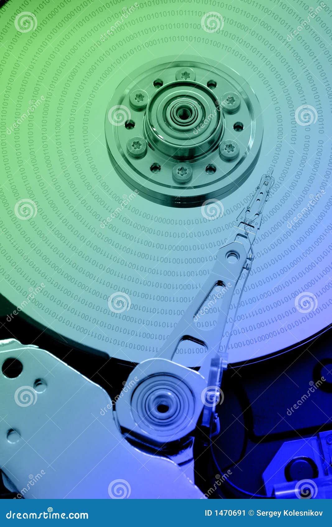 Colorful Hard Disk memory stock image. Image of bytes - 1470691