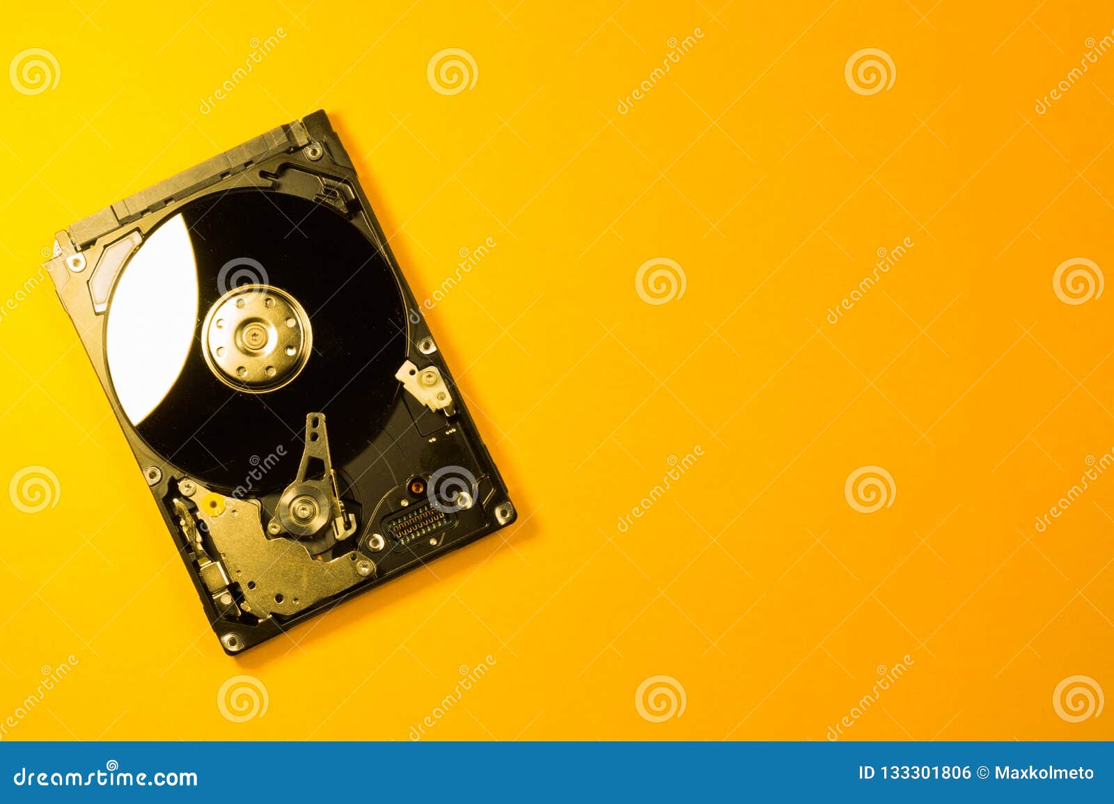 Colorful Hdd. Open Hard Disk Drive. the Concept of Data Storage. Data ...
