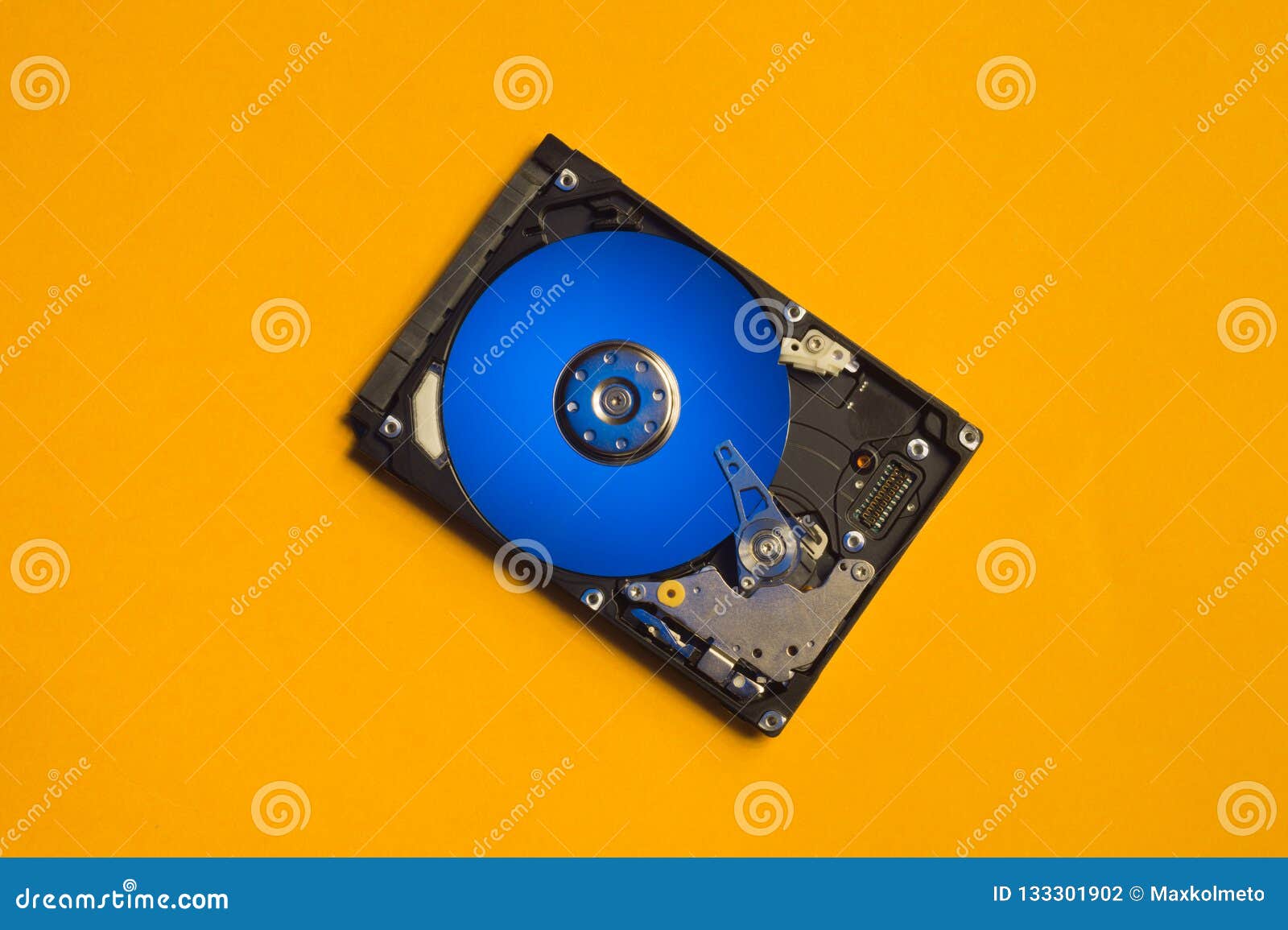 Colorful Hdd. Open Hard Disk Drive. the Concept of Data Storage. Data ...